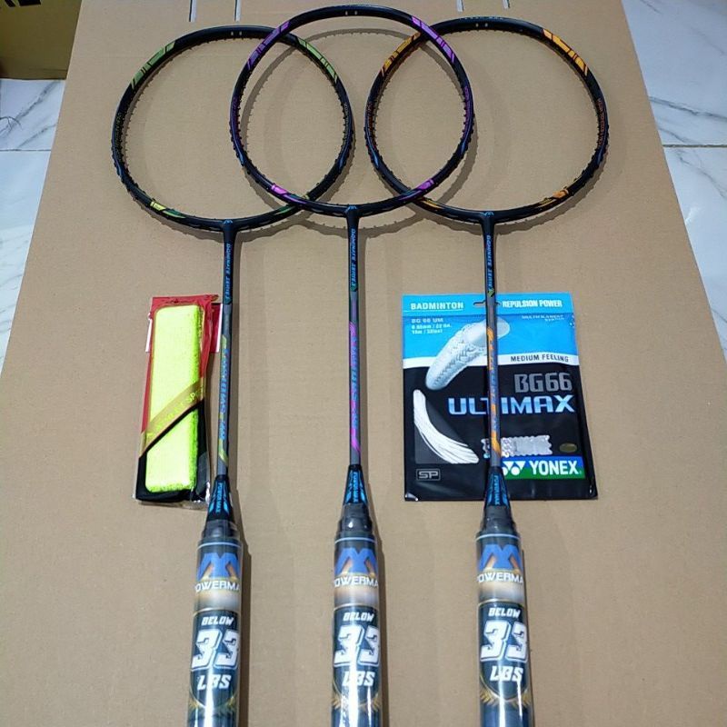 Original POWER MAX FURIOUS 30 BADMINTON RACKET | Shopee Philippines