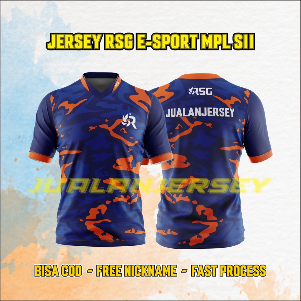 Rsg Jersey 2023 Ph Mpl S11 Mlbb Esport Jersey Free Custom T-shirt ...