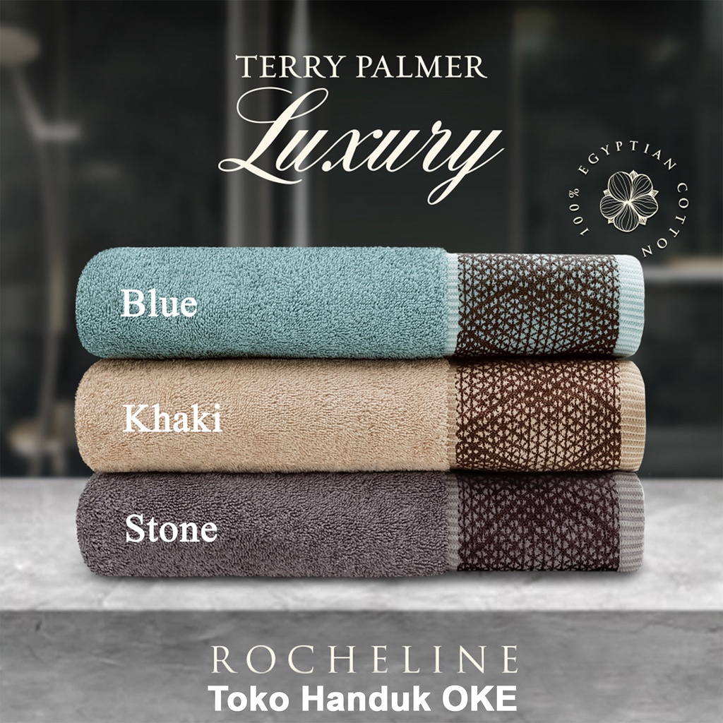 Terry Palmer Luxury Adult Bath Towel Egypt Cotton - ROCHELINE 70x140cm ...