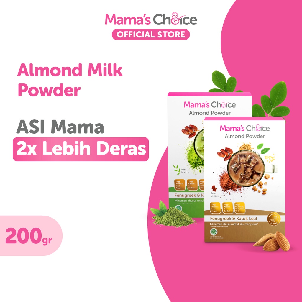 Almond MILK ASI BOOSTER | Mama's Choice Almond Milk Powder - Breast ...