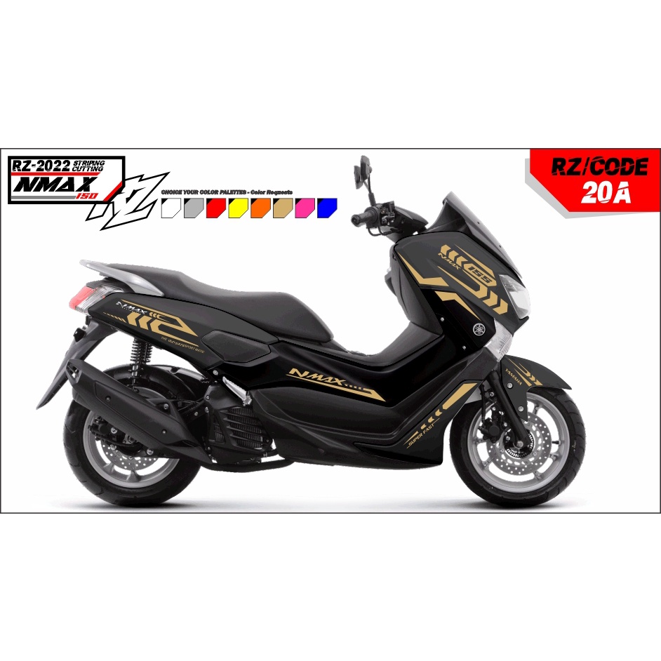 Yamaha Nmax OLD Body Trim Cutting Sticker Yamaha Nmax OLD PREMIUM ...