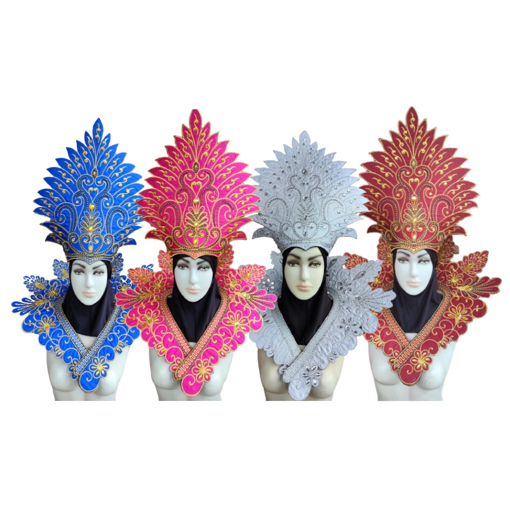 Siger MAHKOTA Dance Accessories FULL Sequin MOTIF UBED | Shopee Philippines