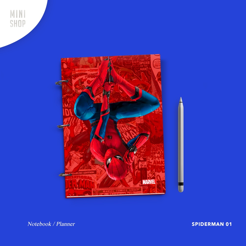 Spiderman A5 Notebook 001 - (school Notebook containing 100 sheets ...
