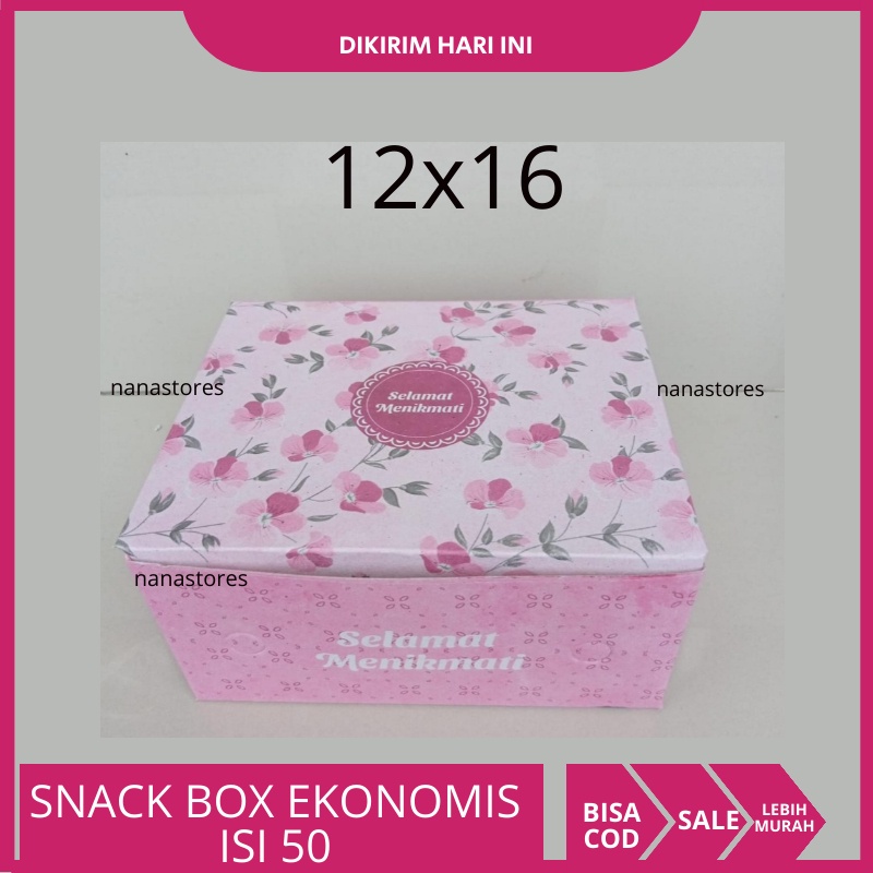 50 Pcs Flower Motif Cake Boxes Size 12x16, Food Boxes for Sale | Shopee ...