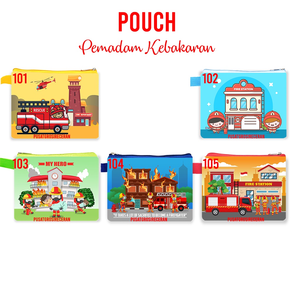 Fireman Fire Fighter Fire Fighter Pouch | Shopee Philippines