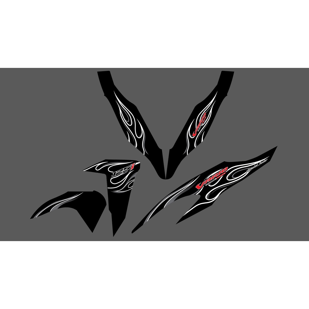 Striping API VARIO NEW 125&150 2018-2022 Transparent VIETNAM SERIES ...