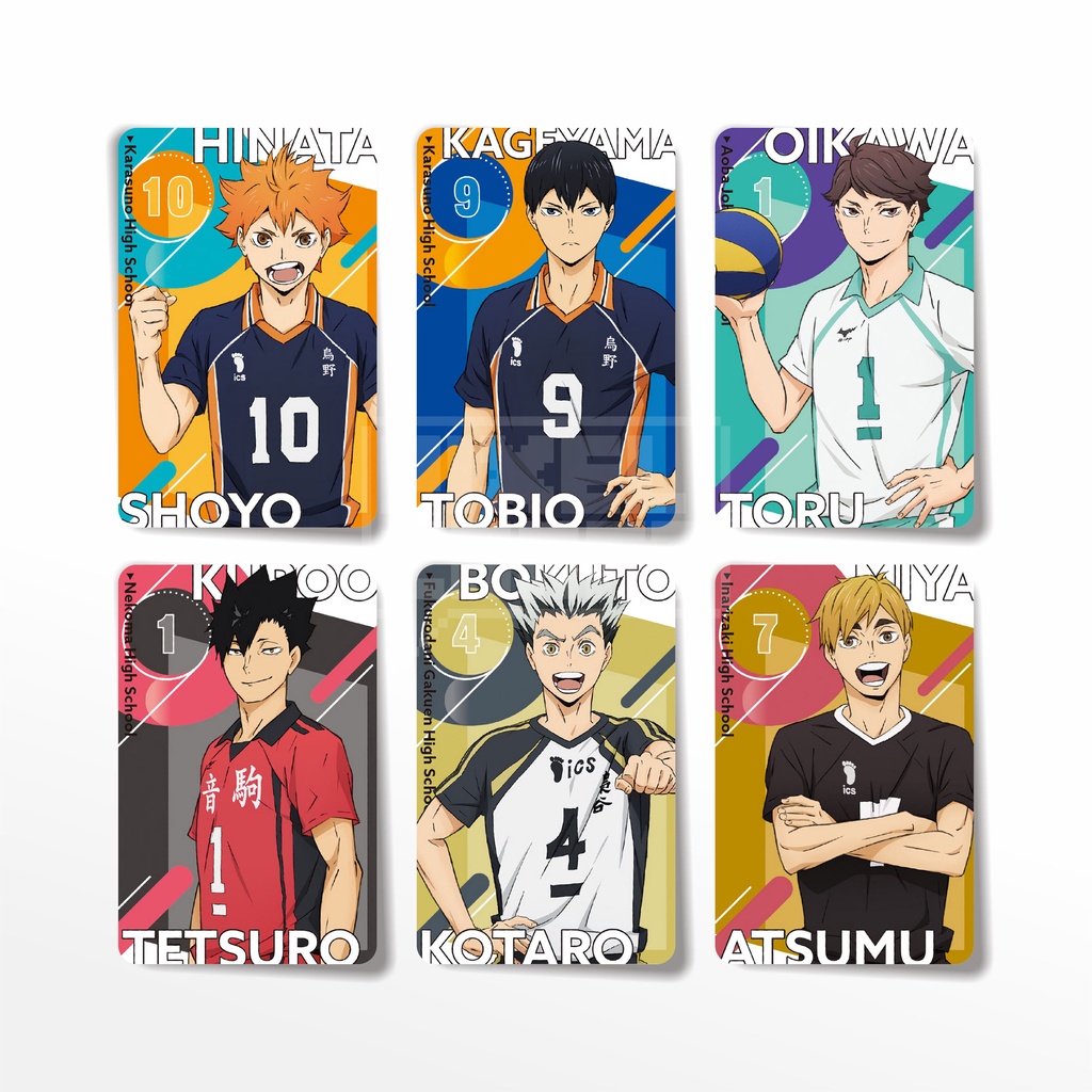 Haikyuu Anime Character Photocard Ver. 3 | Shopee Philippines