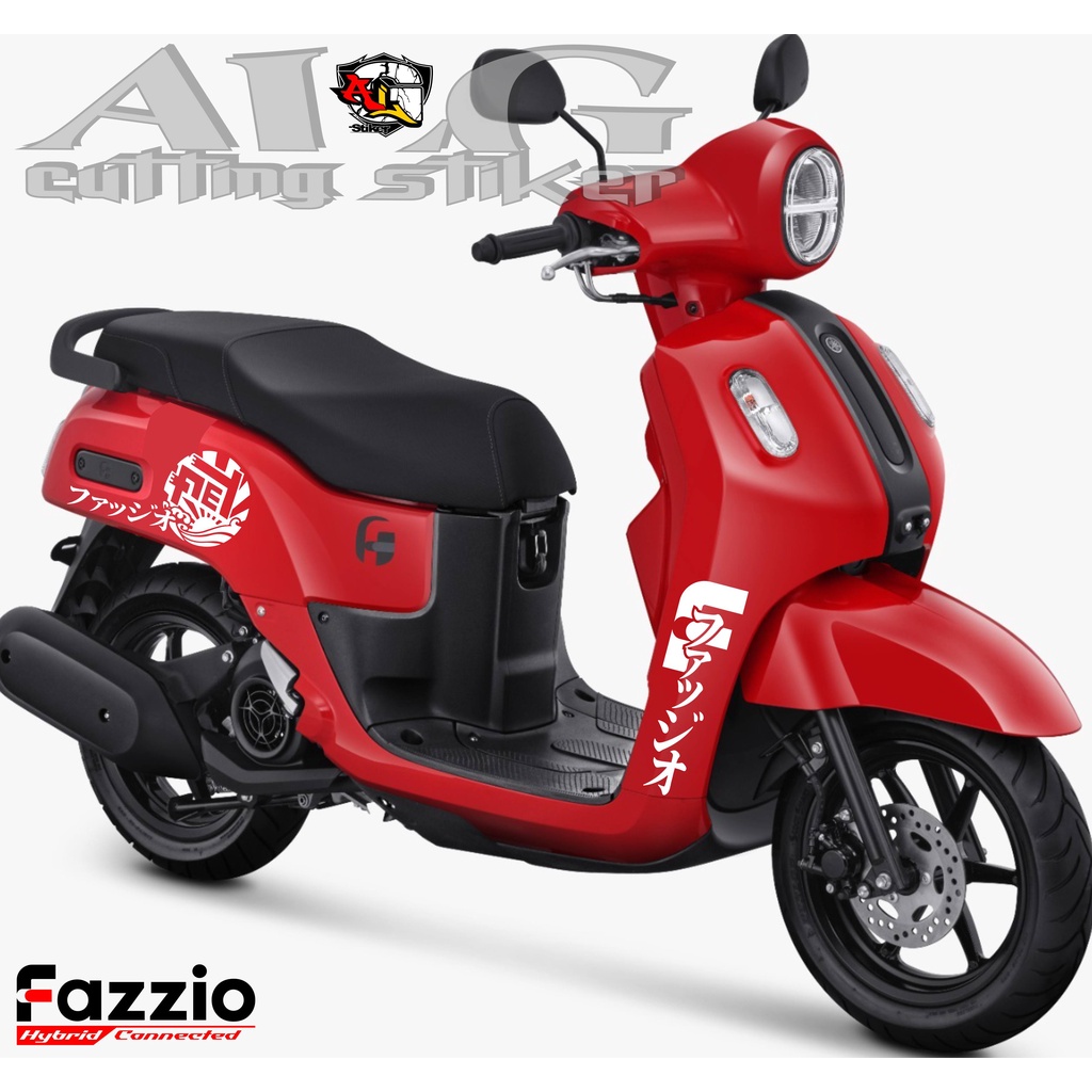 Cuting STICKER/SC.186/FZIO STRIPING/FAZZIO CATING STICKER/JAPAN LOGO ...