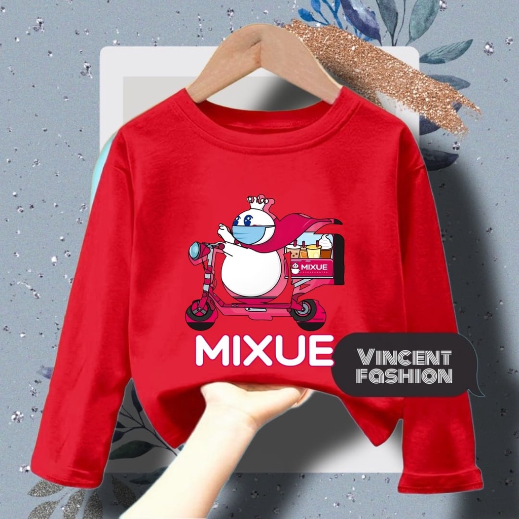 Mixue/mixue/mixue Long Sleeve Shirt For Children Aged 1-12 Years ...