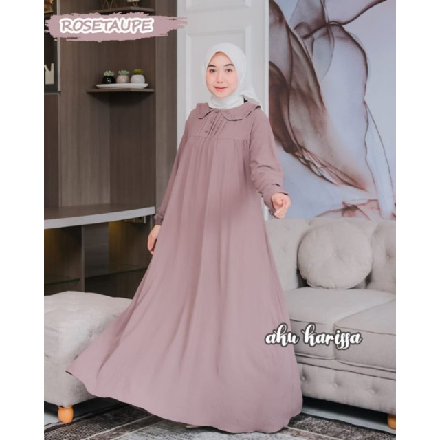 Famela Dress by aku karissa - crincle gamis/busui gamis/gamis | Shopee ...