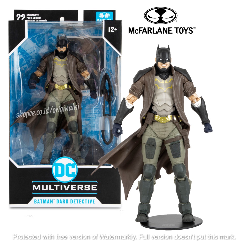 Mcfarlane Future State Dark Detective Original - Action Figure Batman 7 ...