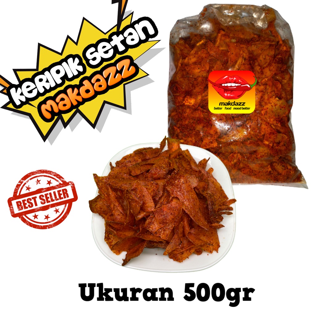 Devil Chips 500gr Cassava Chips | Shopee Philippines