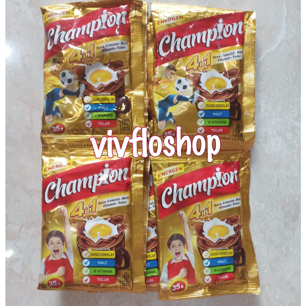 Energen Champion 4in1 (10 sachets) | Shopee Philippines
