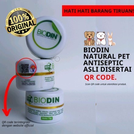 Biodin CREAM ANTISEPTIC 12GR - Medicine for Scabies Fungus Wounds for ...