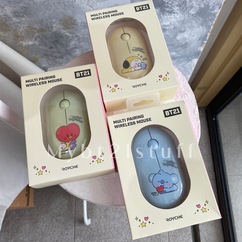 Multi Pairing Wireless mouse BT21/BTS mouse/minini mouse Keyboard ...