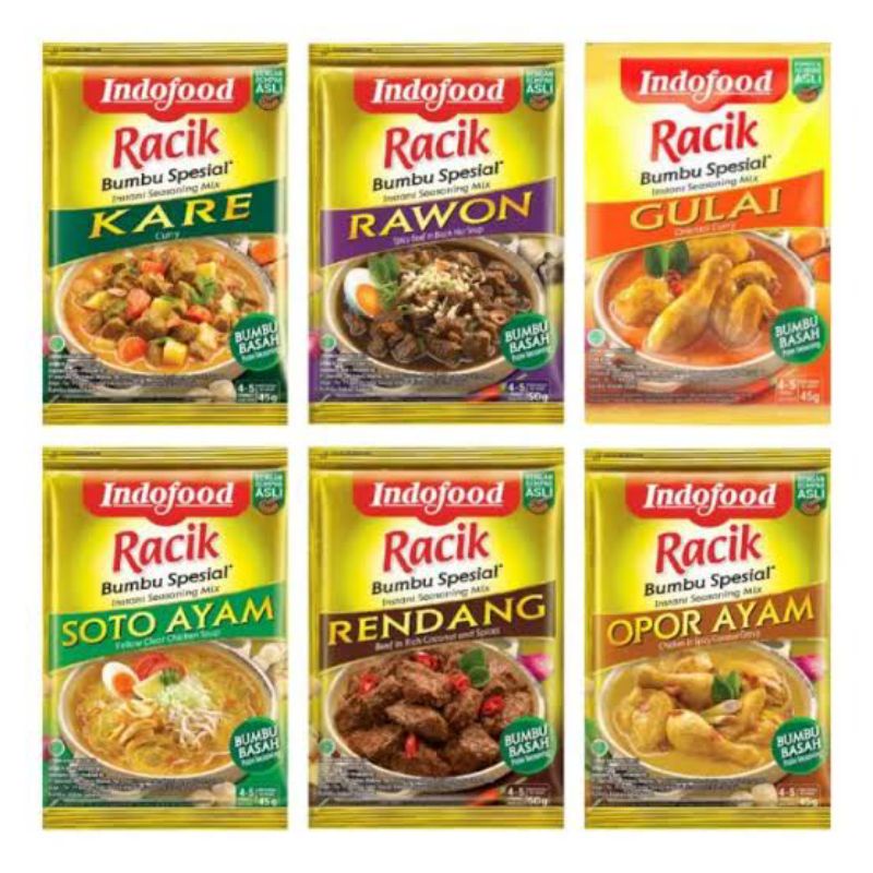 Bumbu INDOFOOD All Variant (new packaging) | Shopee Philippines
