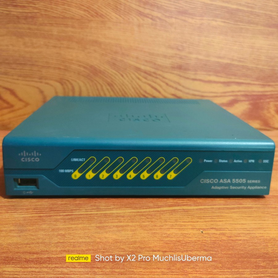 Mikrotik Cisco ASA 5505 Series Router And Firewall Security Appliance ...