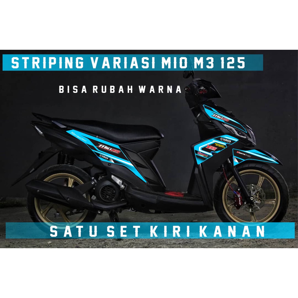 Striping Variations YAMAHA MIO M3 125/latest SIMPLE RACING Stickers ...