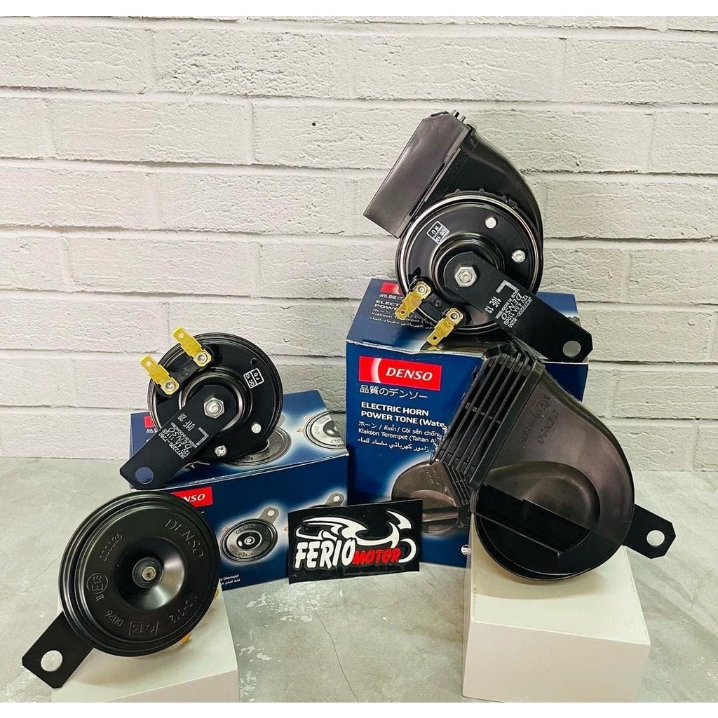 Denso Conch Horn waterproof 3390 And denso classic Horn 6920 | Shopee ...