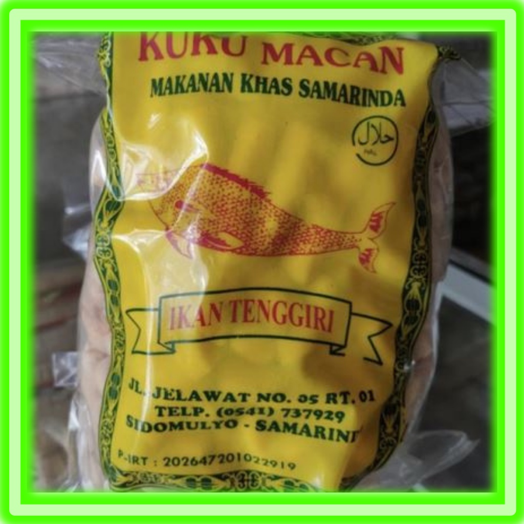 Amplang Mackerel Fish 340gr+free Box For Packing (Specially Samarinda ...