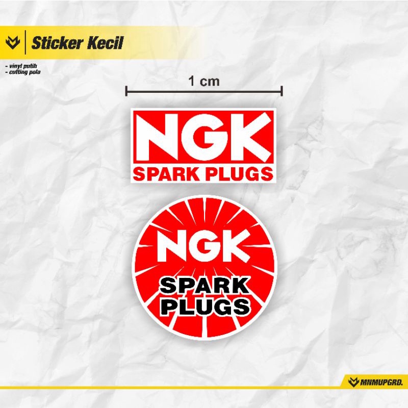 Rc NGK spark plugs Sticker | Shopee Philippines