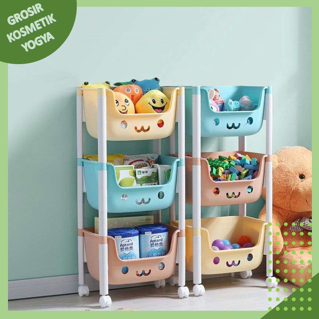 Rack B163/Multipurpose Children's Toy Rack/Cute Doll Rack 3 Layers Of ...