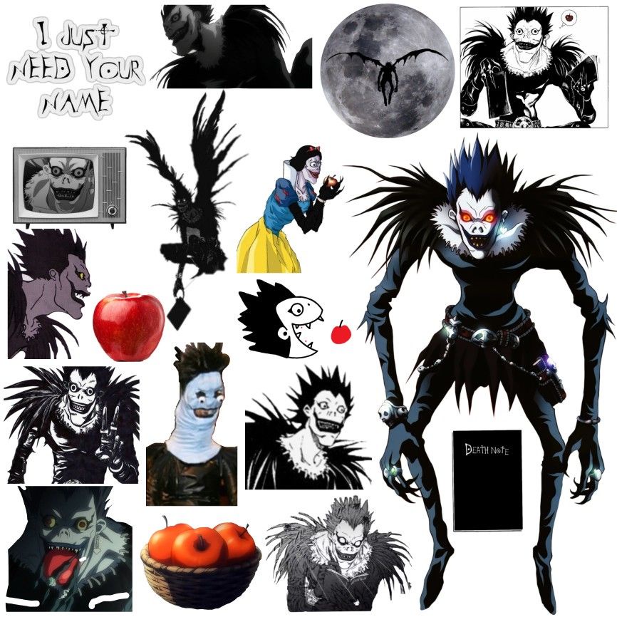 Death NOTE Sticker anime journaling custom aesthetic manga | Shopee ...