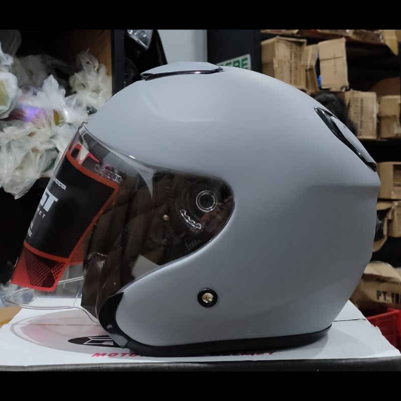 KYT Kyoto Half Face Helmet, Priest Brand, Men's and Women's Adults, SNI ...