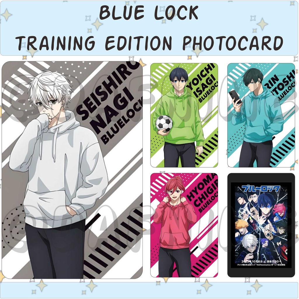 BLUE LOCK TRAINING EDITION PHOTOCARD ANIME | Shopee Philippines