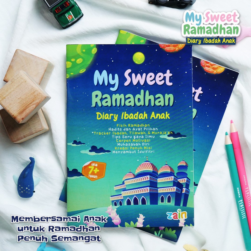 My SWEET ramadhan ramadhan activity book Ramadan worship jurisprudence children's worship diary ...