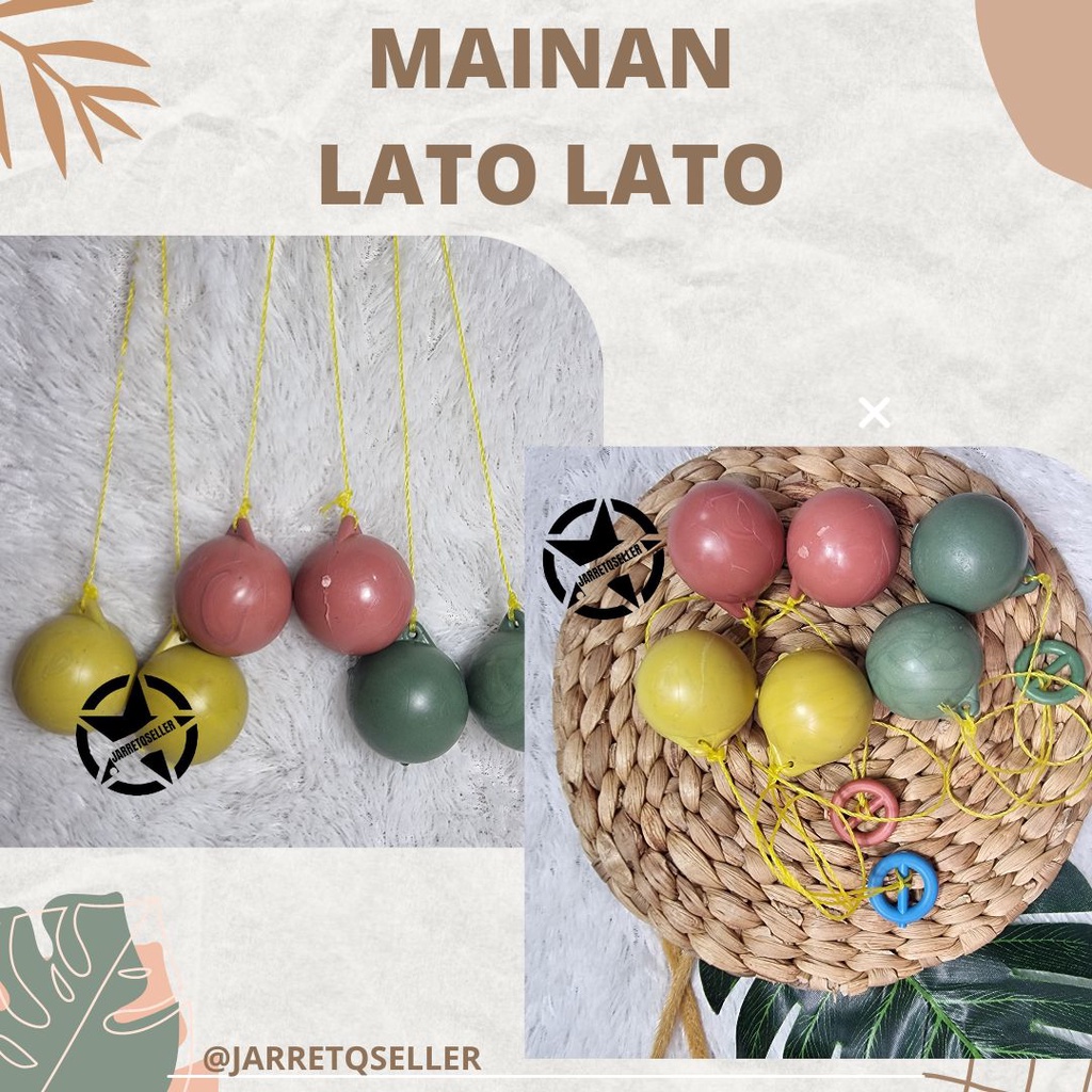 Lato-lato Children's Toys etek-etek Toys || Lato-lato Viral Toys || Tek ...