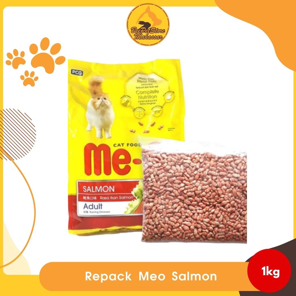 Adult Cat Food-Repack Meo Salmon 1Kg | Shopee Philippines
