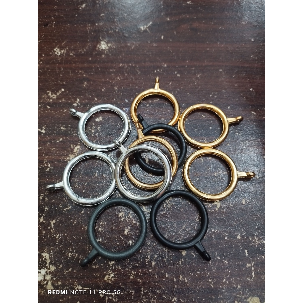 Curtain Pipe Ring Curtain Pipe Pipe Curtain Ring | Shopee Philippines