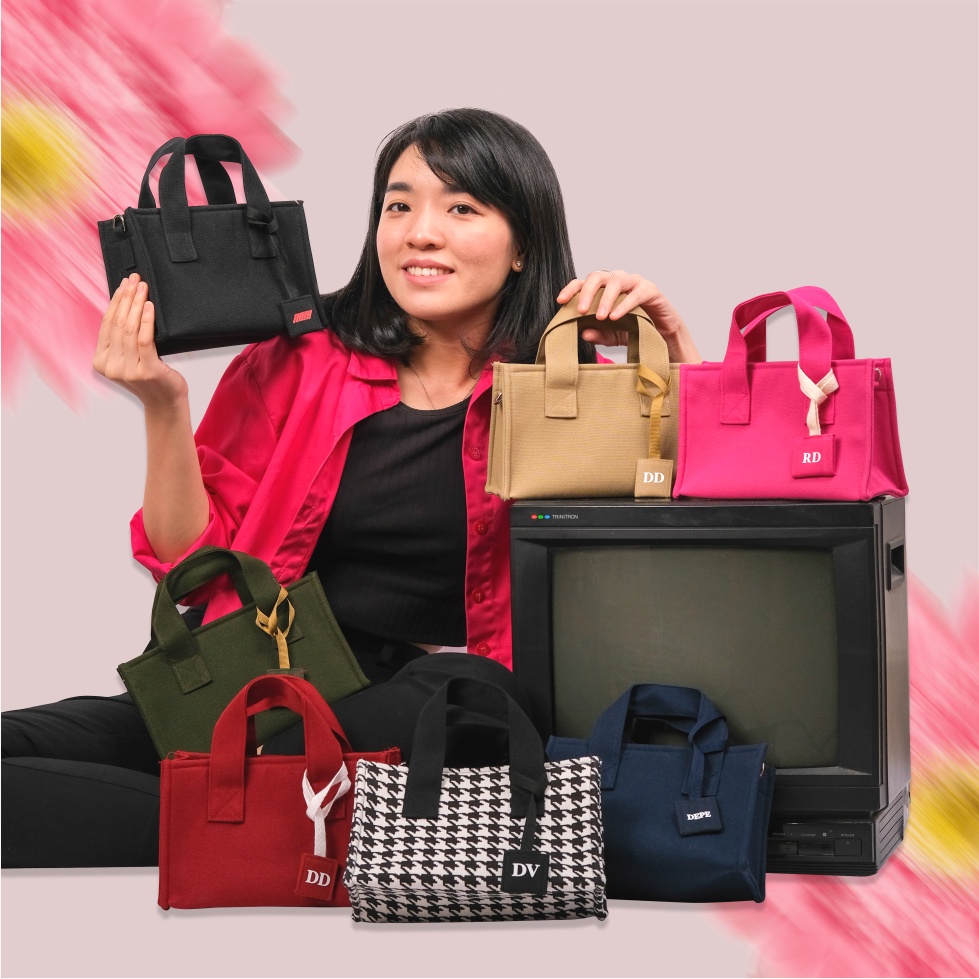 Mi-rae Korean Canvas Bag FREE CUSTOM INITIAL/PICTURE/LOGO // MEINHART ...