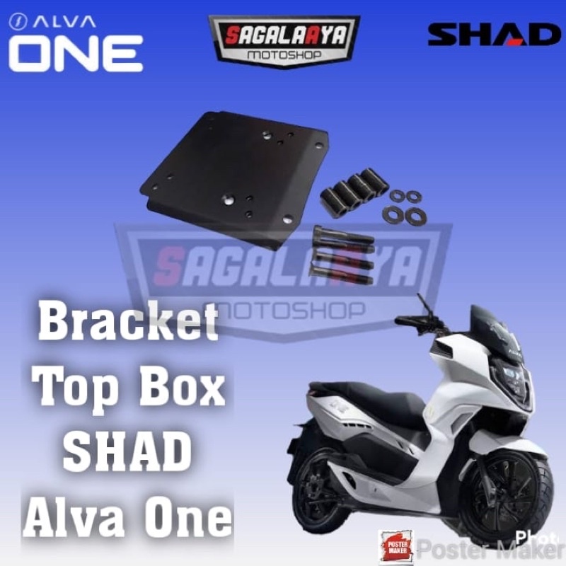 Original ALVAONE ALVA ONE SHAD Electric Motorcycle Top Box Bracket ...