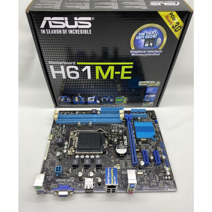Asus H61M-E LGA 1155. MOTHERBOARD | Shopee Philippines