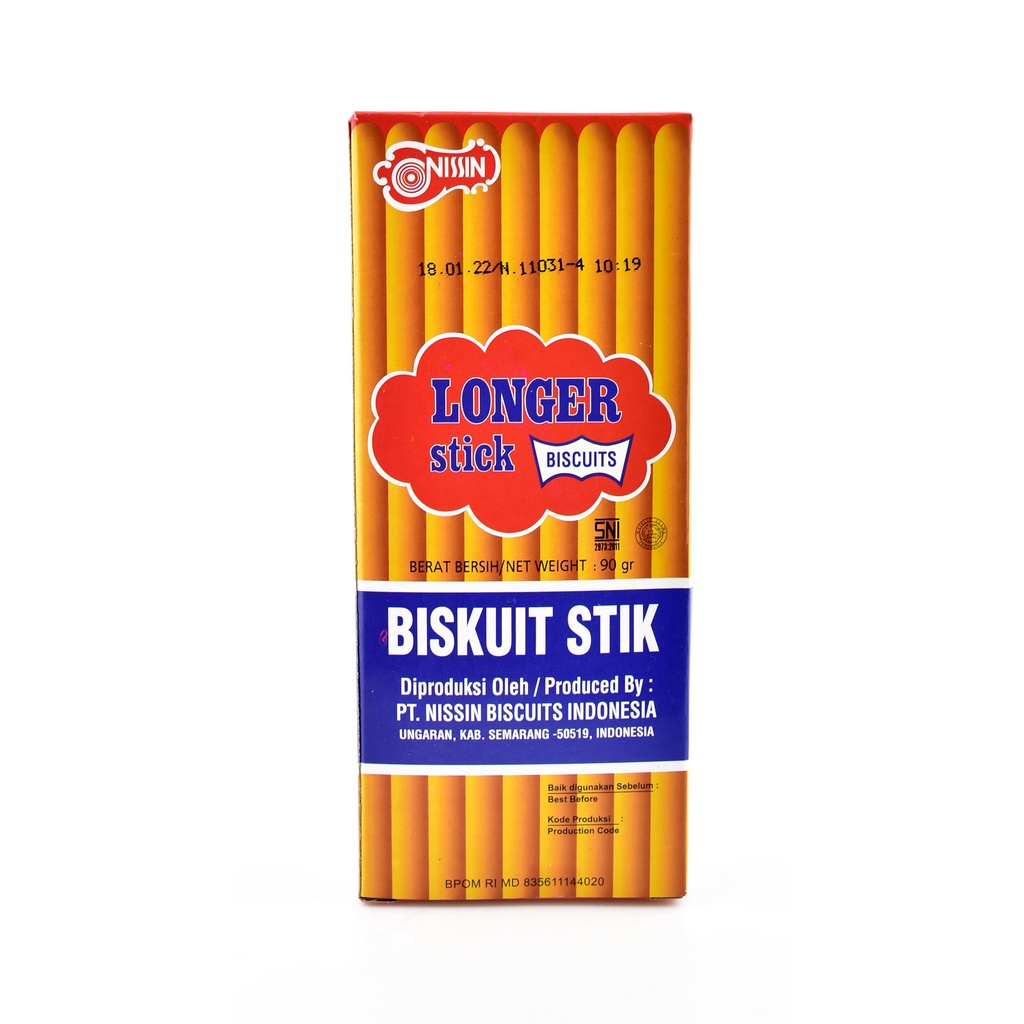 NISSIN LONGER STICK BISCUITS 90 GR | Shopee Philippines