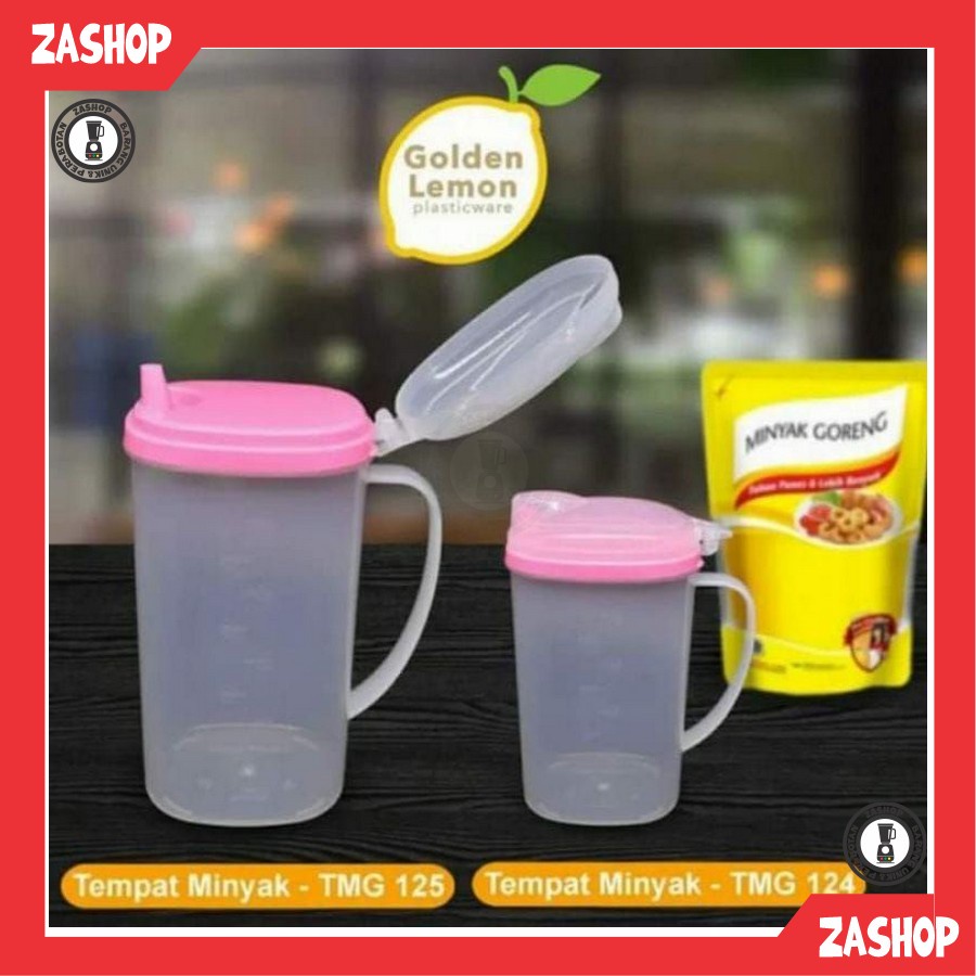 Super 2 LITER Cooking Oil Holder TMG-124 GOLDEN LEMON | Shopee Philippines