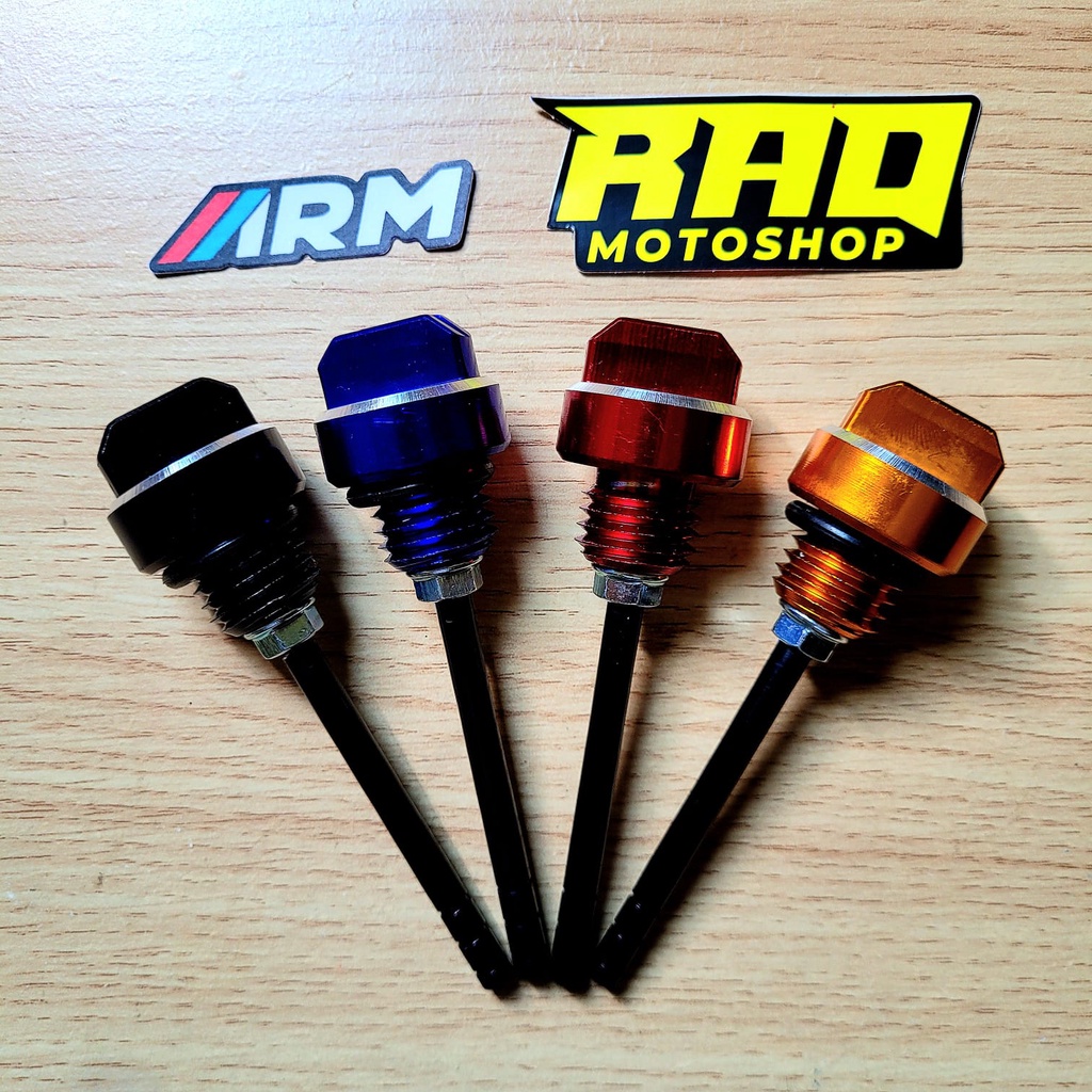 Arm Oil Cap Engine Oil Cap Full CNC Two Tone Anodize Yamaha Honda Nmax ...