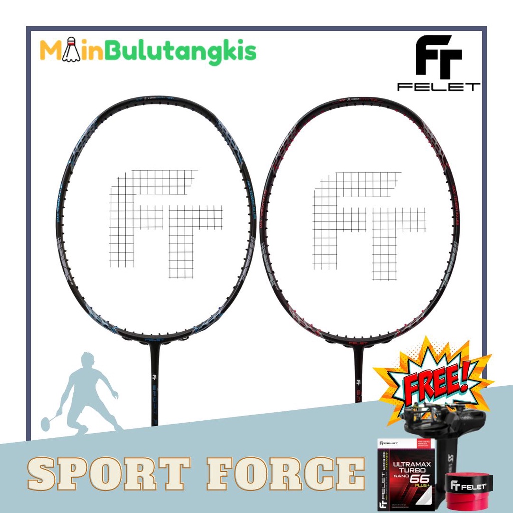 Badminton Racket/Felet Sport Force Racket 100% Original | Shopee ...