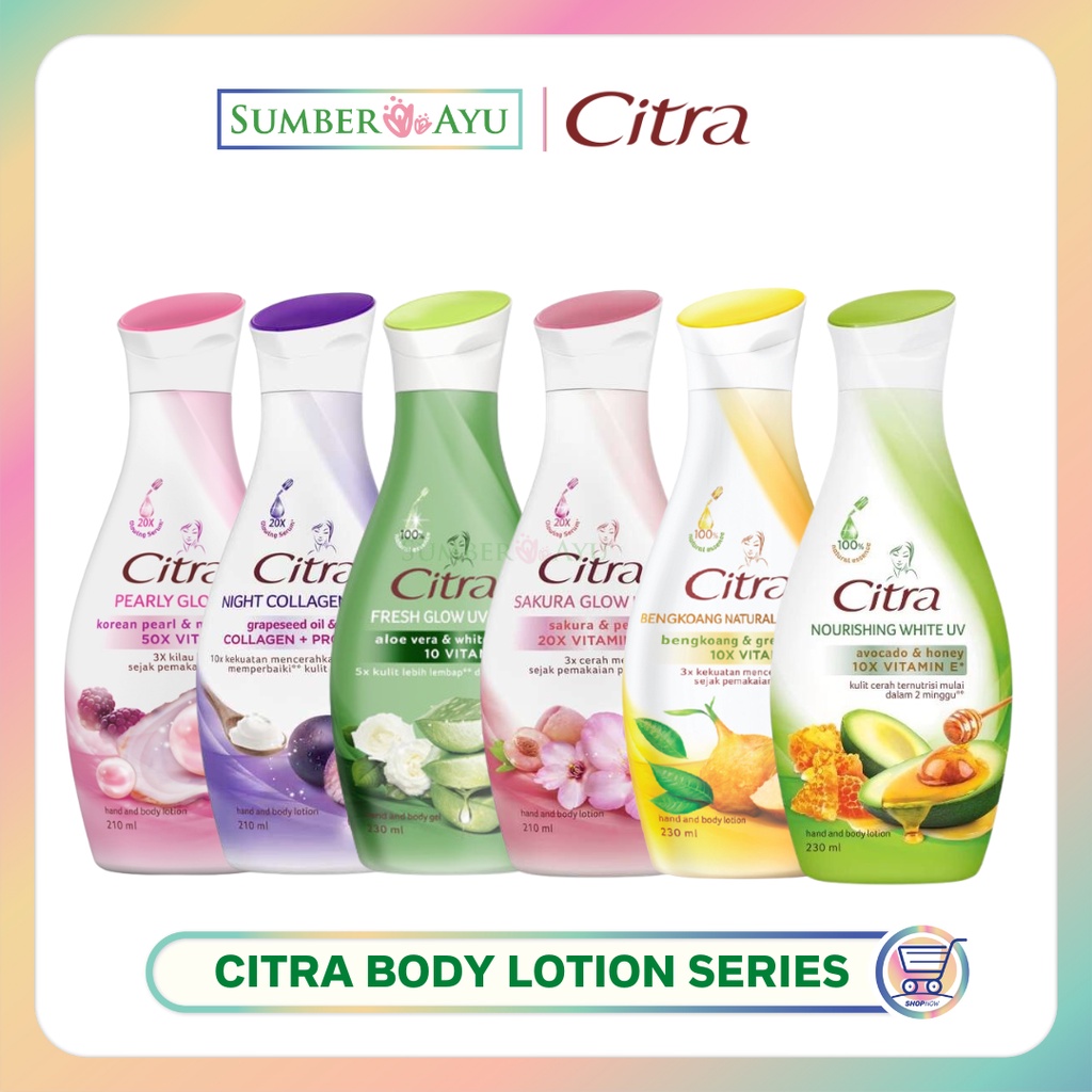 CITRA IMAGE OF BODY LOTION SERIES | Shopee Philippines