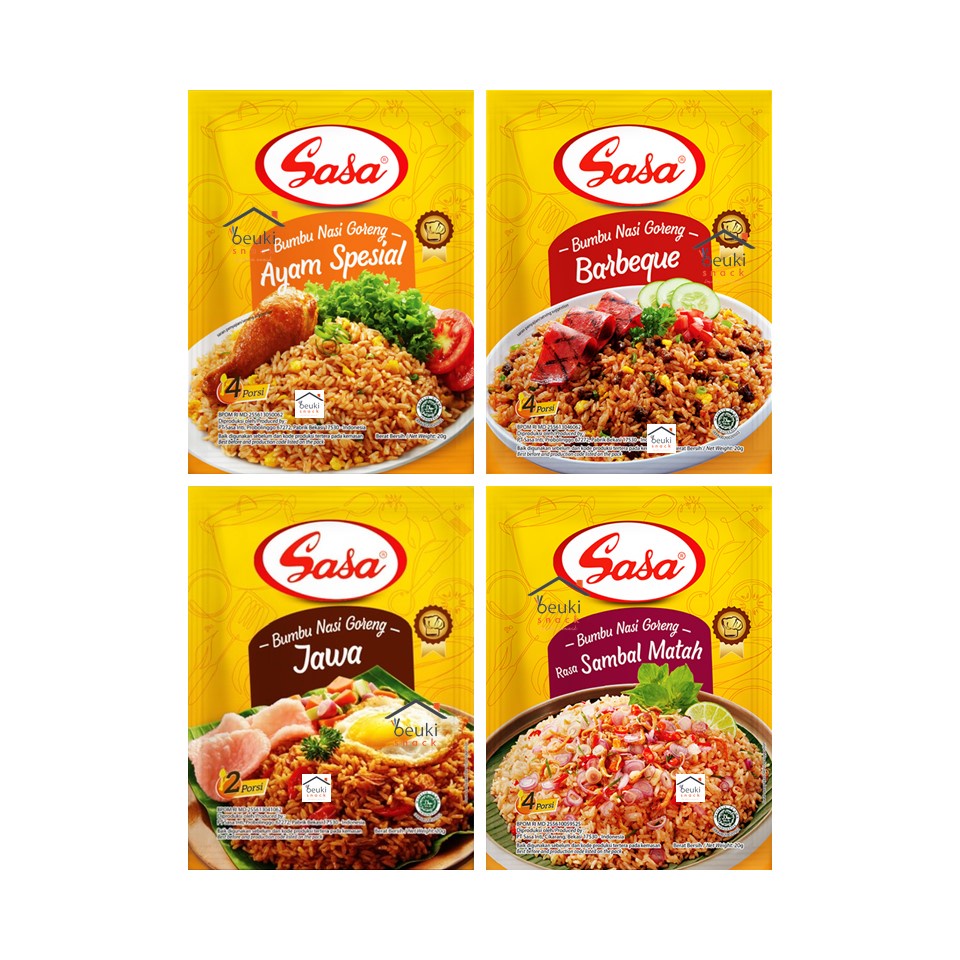 Sasa Practical Seasoning Fried Rice Various Variants Choose Flavor ...