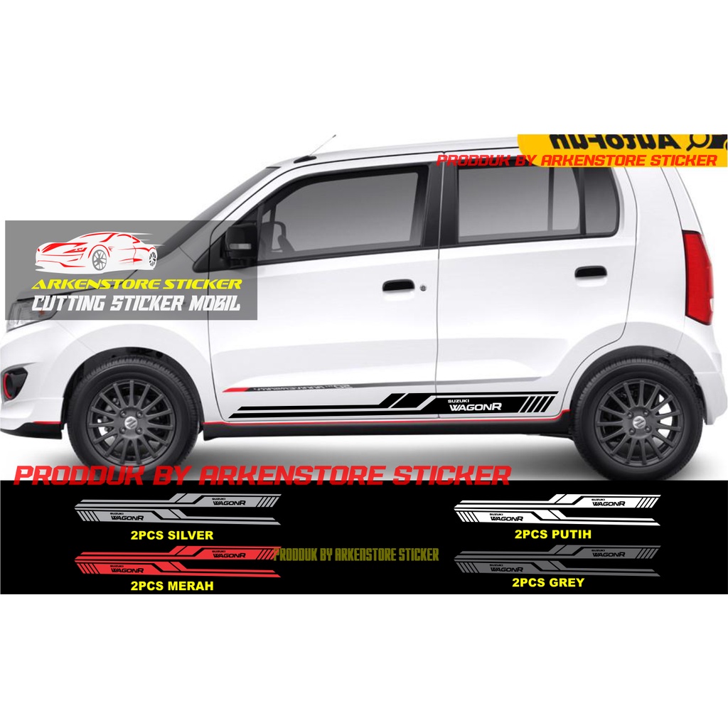 Cutting The Newest suzuki wagon r Car sticker Car sticker | Shopee ...