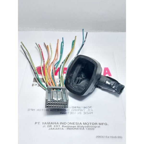 Speedometer socket cable speedometer pin 16 yamaha Vixion NVA NVL Mx ...