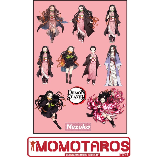 Nezuko Demon Slayer waterproof Sticker 1 pc | Shopee Philippines