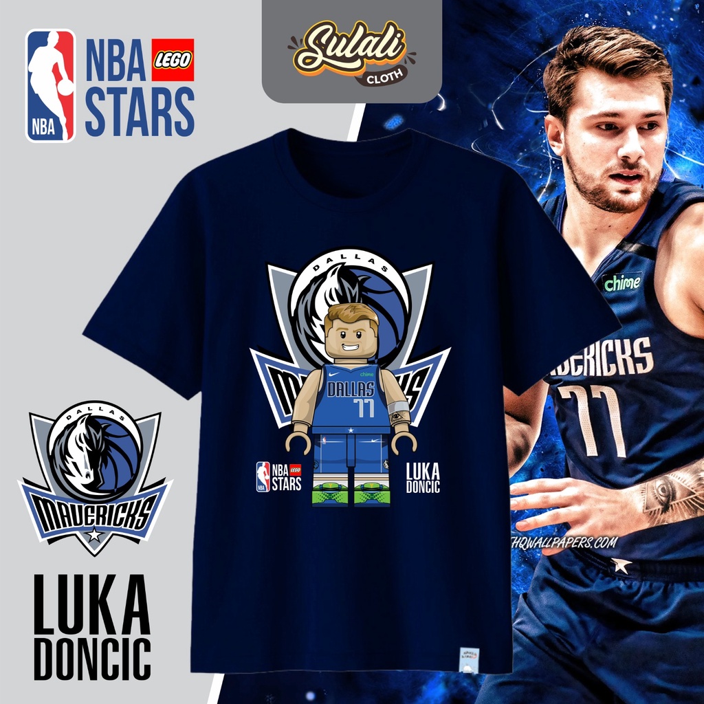 Lego X NBA T-Shirt | Doncic Wounds made from Cotton combed 30s for ...