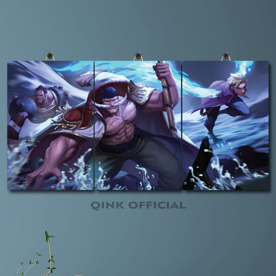 41-60 ANIME ONE PIECE WALL DISPLAY 60X30 MULTIPANEL QB6TJ/DQJKU/ ZORO ...