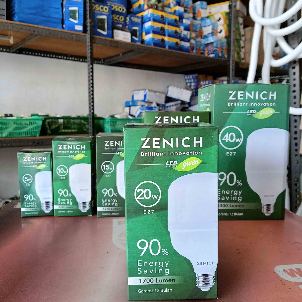 Zenich LED LAMP 20 WATT LED T BULB LAMP 1 YEAR WARRANTY | Shopee ...