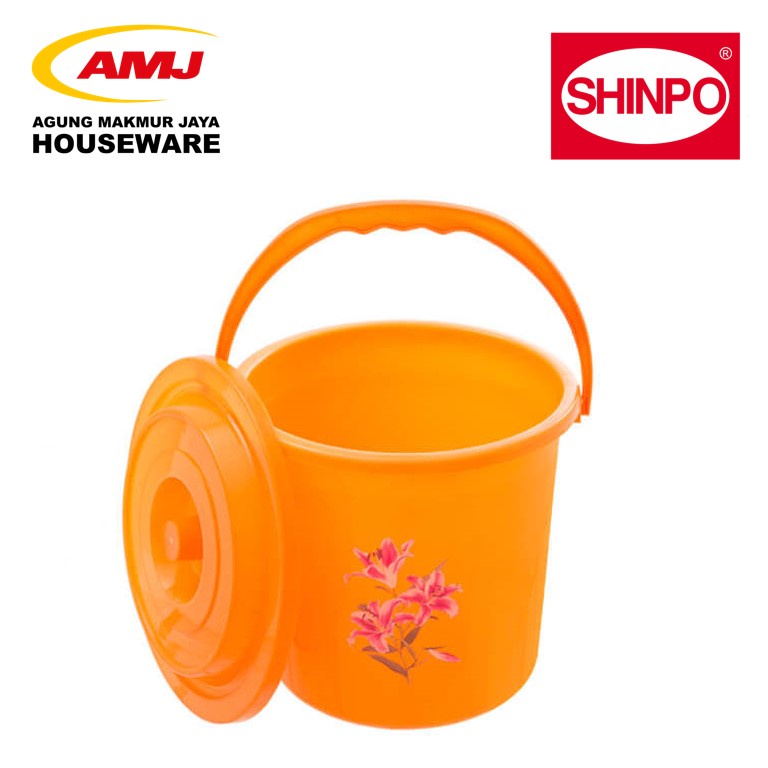 6 GALLON WATER BUCKET deluxe + SIP LID 600 T SHINPO | Shopee Philippines