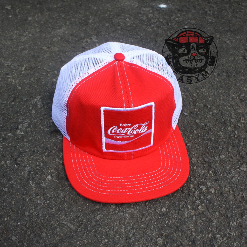 Coca Cola Vintage Mesh Trucker Cap | Shopee Philippines